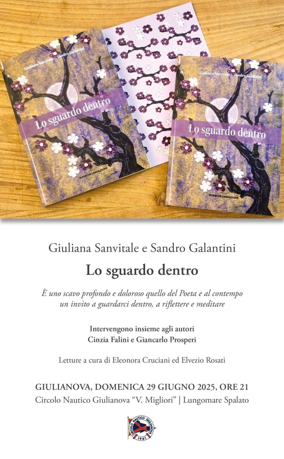 LA POESIA DI SANDRO GALANTINI E GIULIANA SANVITALE - Circolo Nautico V ...